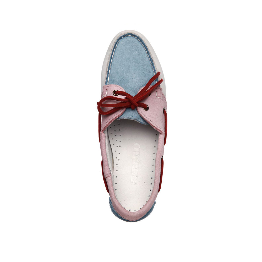 Jacqueline Pastel White-Baby Pink – Sebago Singapore